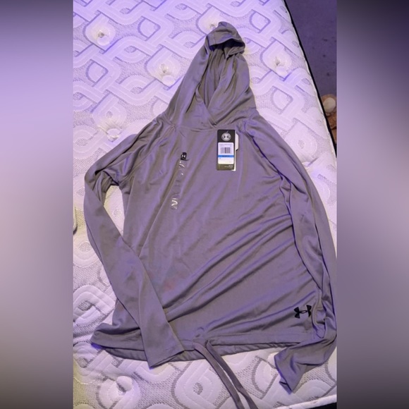 Under Armour | Tops | Brand New Under Armor Light Cover Up With Hood ...